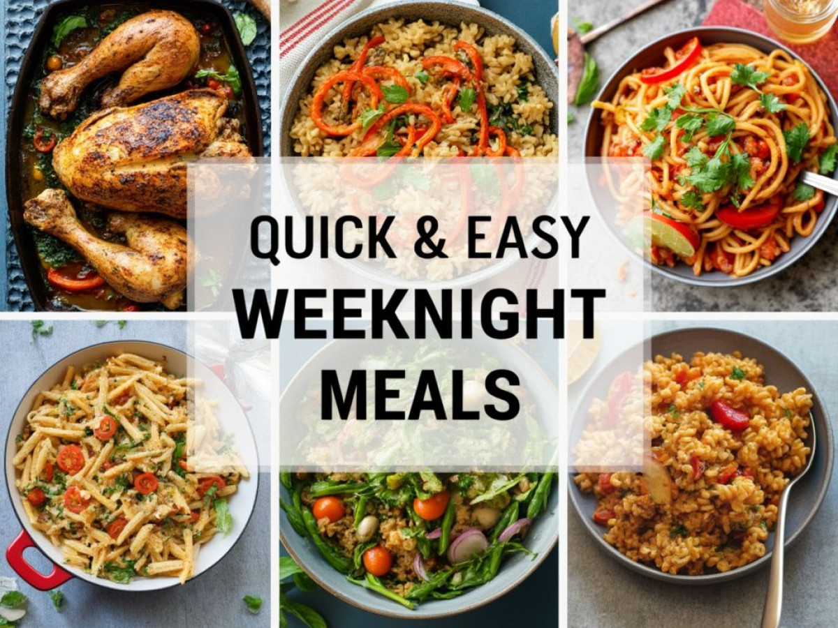 13 Easy Recipe Ideas For Busy Weeknights And Beyond