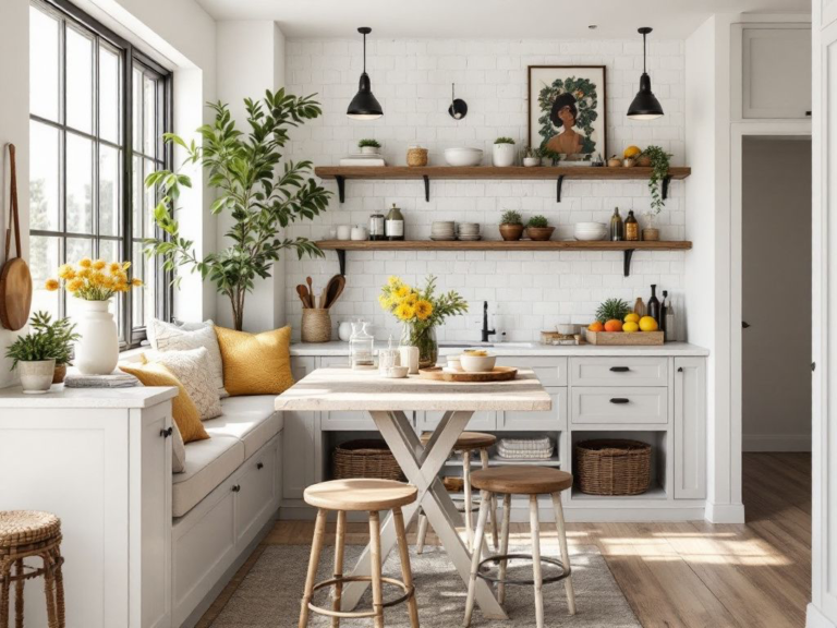 12 Genius Kitchen Nook Storage Ideas To Maximize Your Space