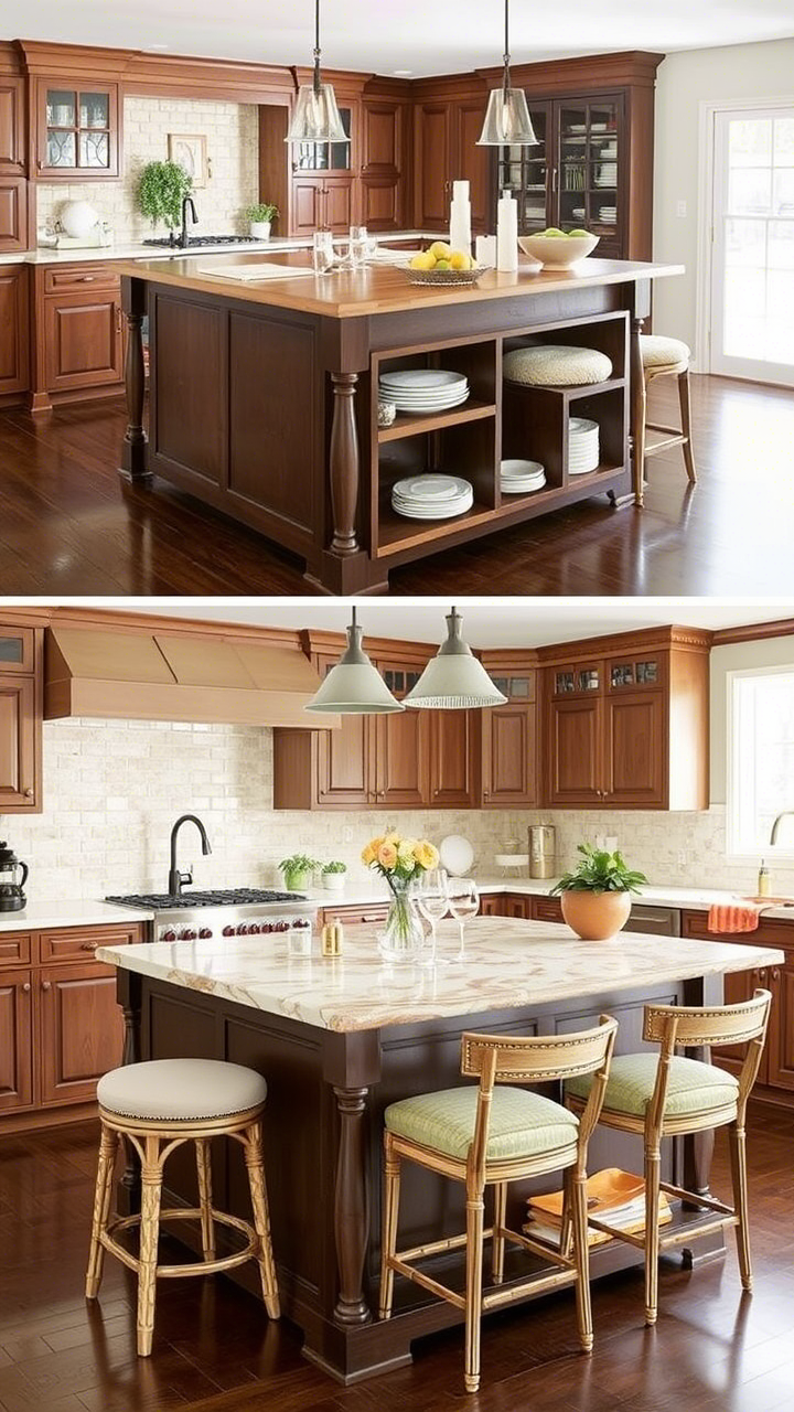 9 Stunning Kitchen Counter Island Ideas: Seating, Storage & More