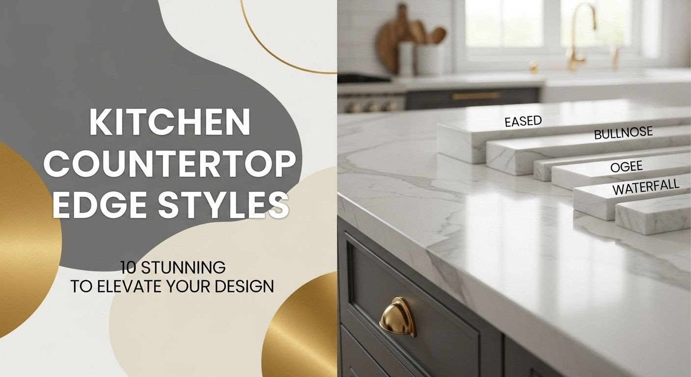 10 Stunning Kitchen Countertop Edge Styles To Elevate Your Design