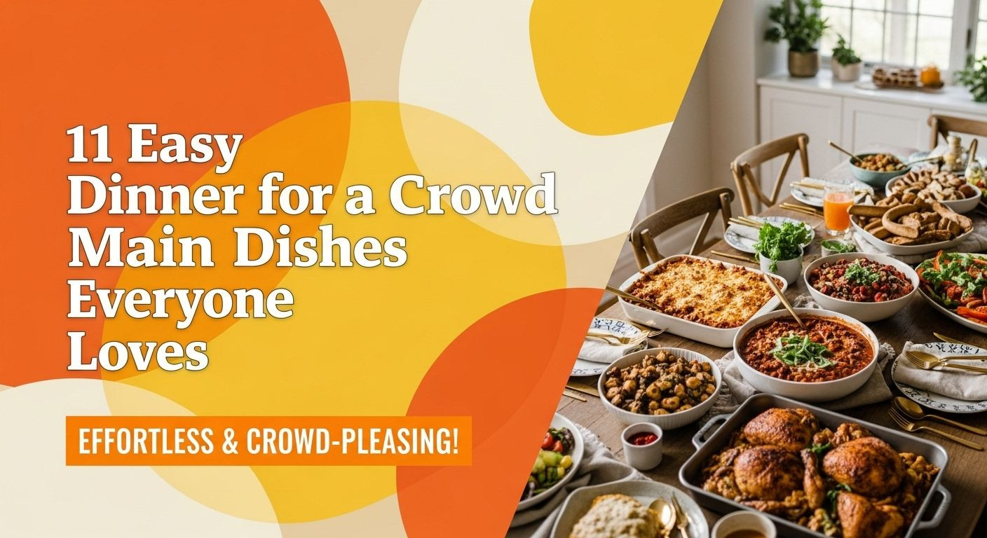 11 Easy Dinner For A Crowd Main Dishes Everyone Loves