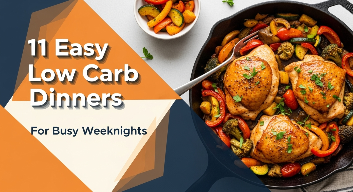 11 Easy Low Carb Dinner Recipes For Busy Weeknights