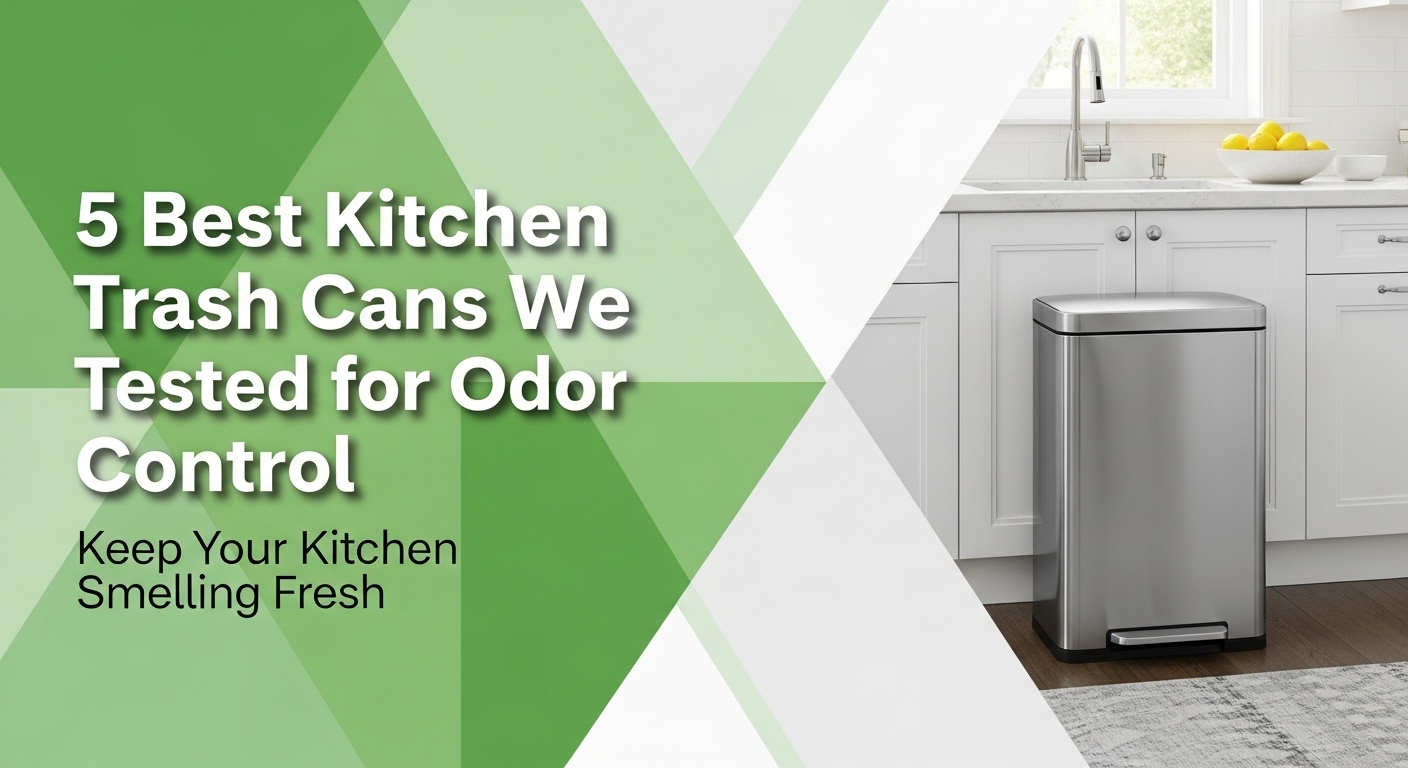 5 Best Kitchen Trash Cans We Tested For Odor Control