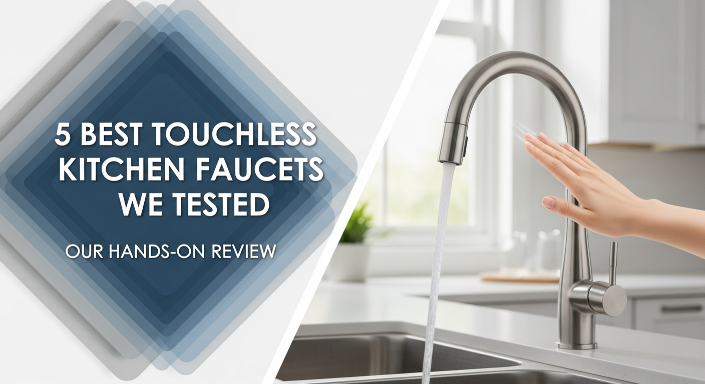 5 Best Touchless Kitchen Faucets We Tested In 2026