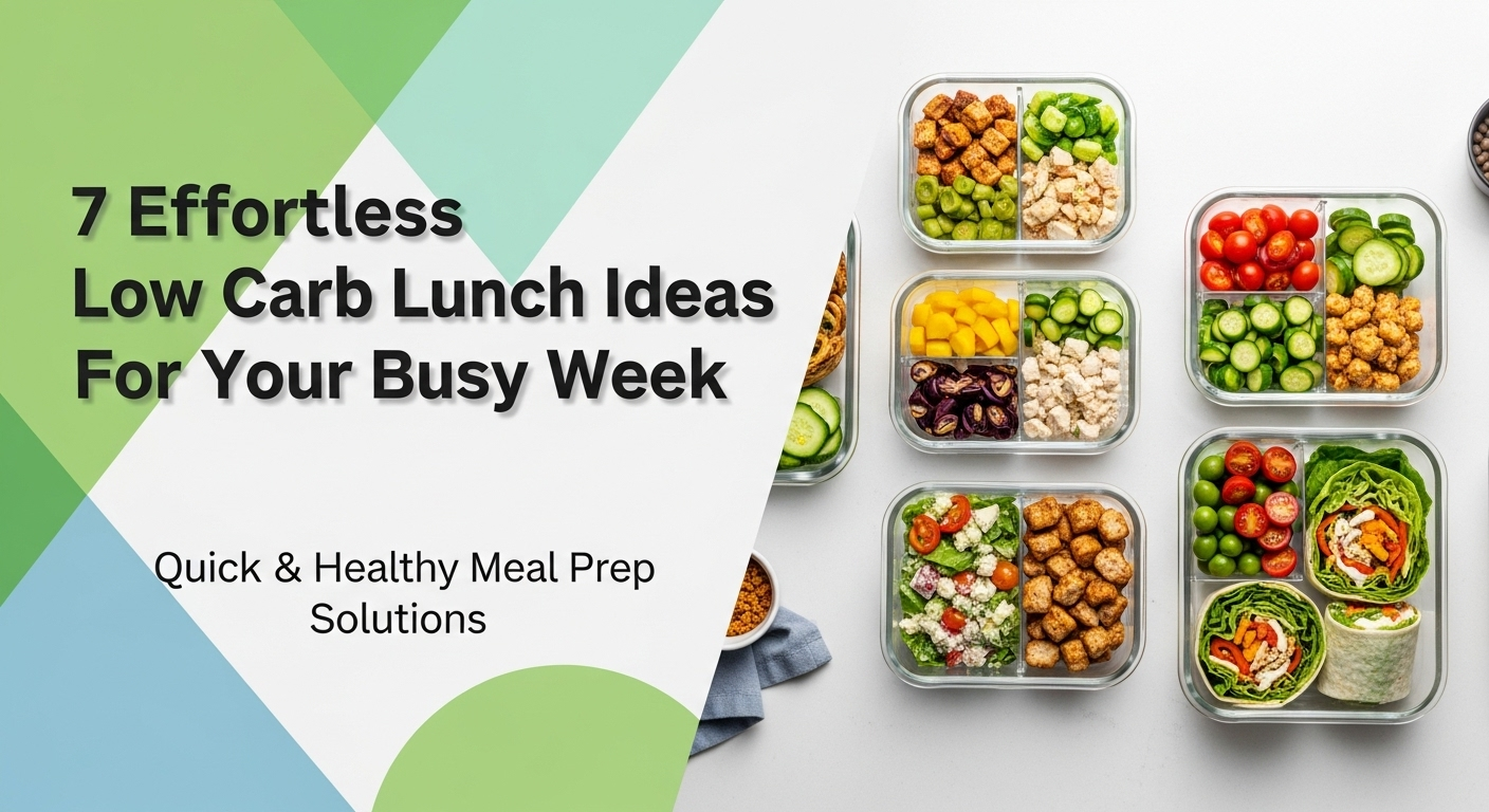 7 Effortless Low Carb Lunch Ideas For Your Busy Week