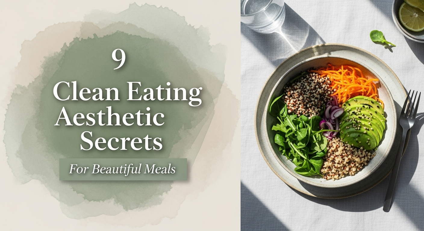 9 Clean Eating Aesthetic Secrets For Beautiful Meals
