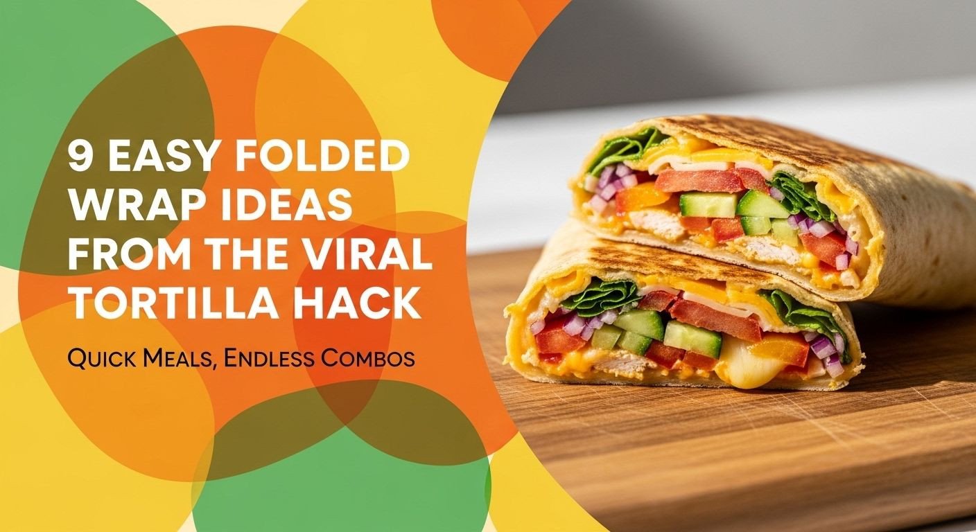 9 Easy Folded Wrap Ideas From The Viral Tortilla Hack