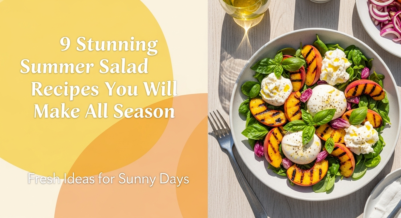 9 Stunning Summer Salad Recipes You Will Make All Season