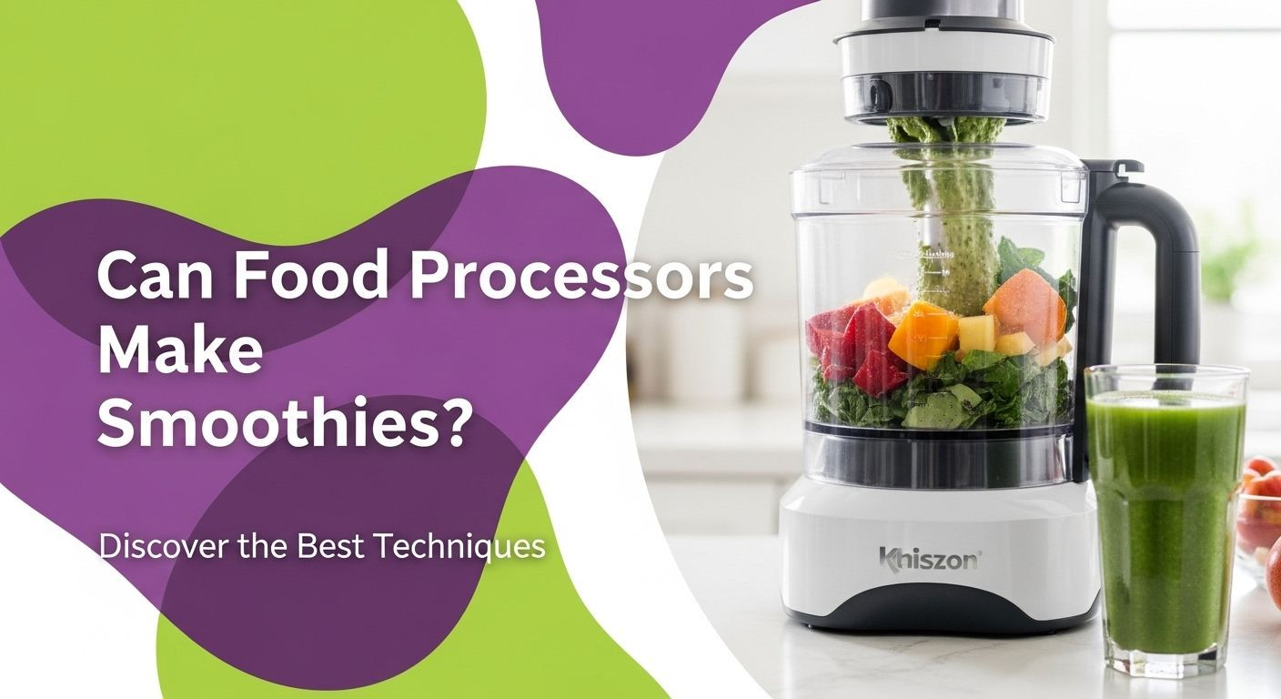 Can Food Processors Make Smoothies? Discover The Best Techniques