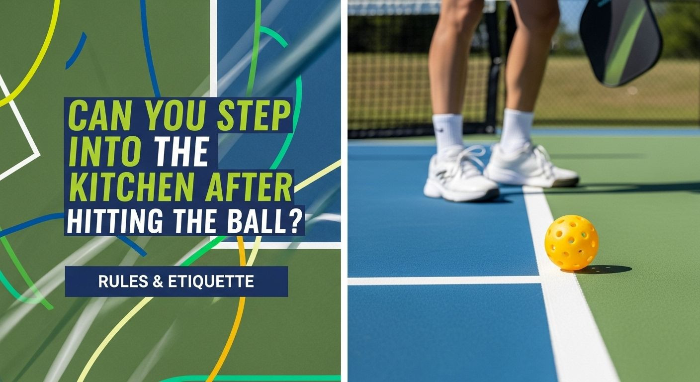Can You Step Into The Kitchen After Hitting The Ball? Rules & Etiquette