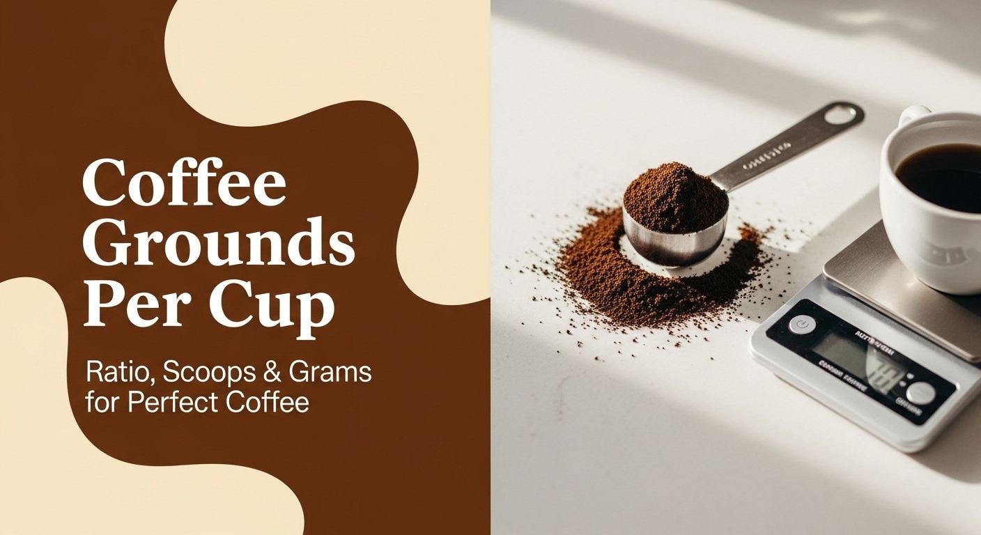 Coffee Grounds Per Cup: Ratio, Scoops & Grams For Perfect Coffee