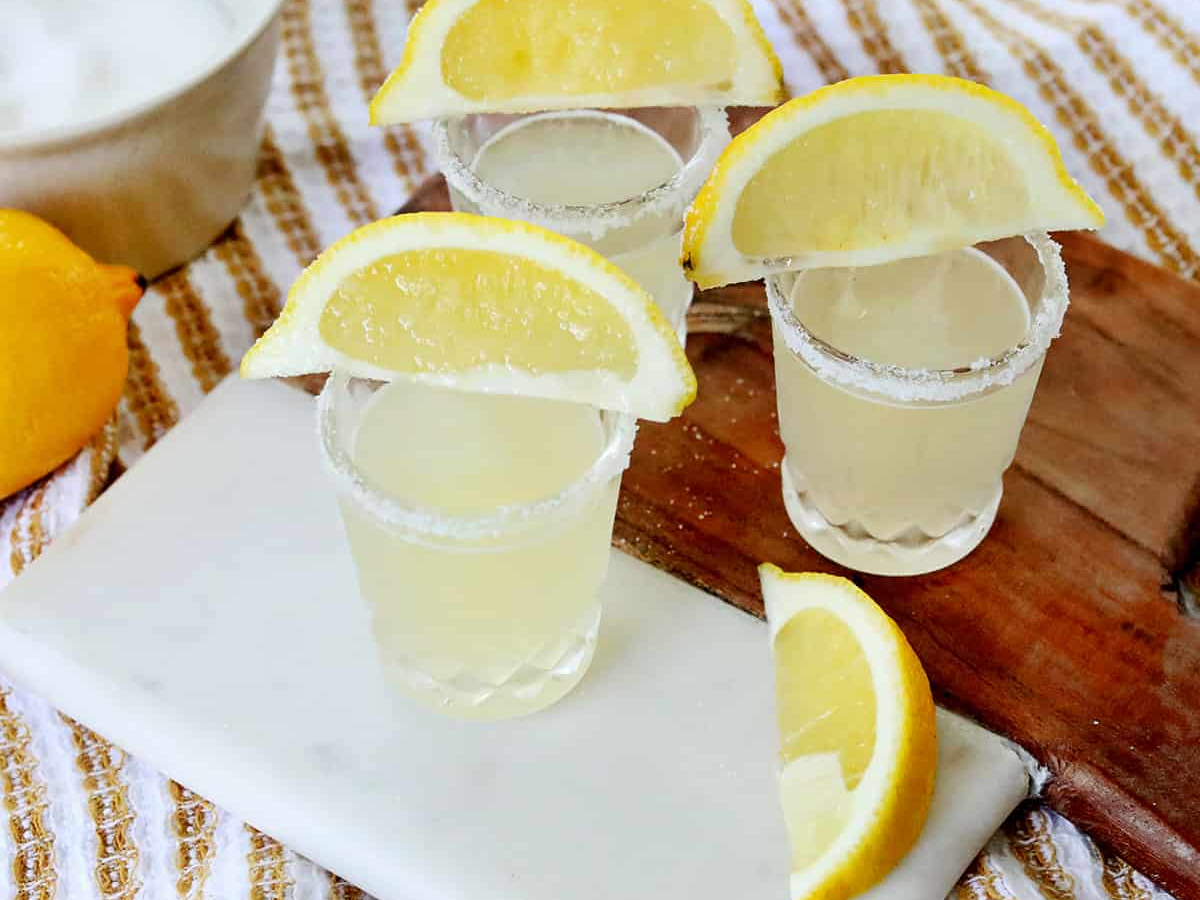 Easy Simple Lemon Drop Shot Recipe
