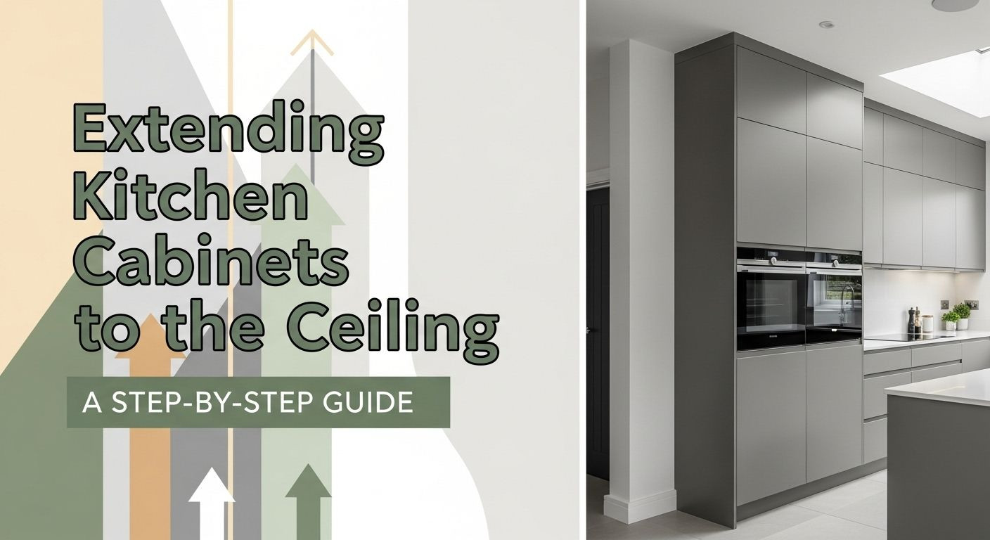 Extending Kitchen Cabinets To The Ceiling: A Step-by-Step Guide