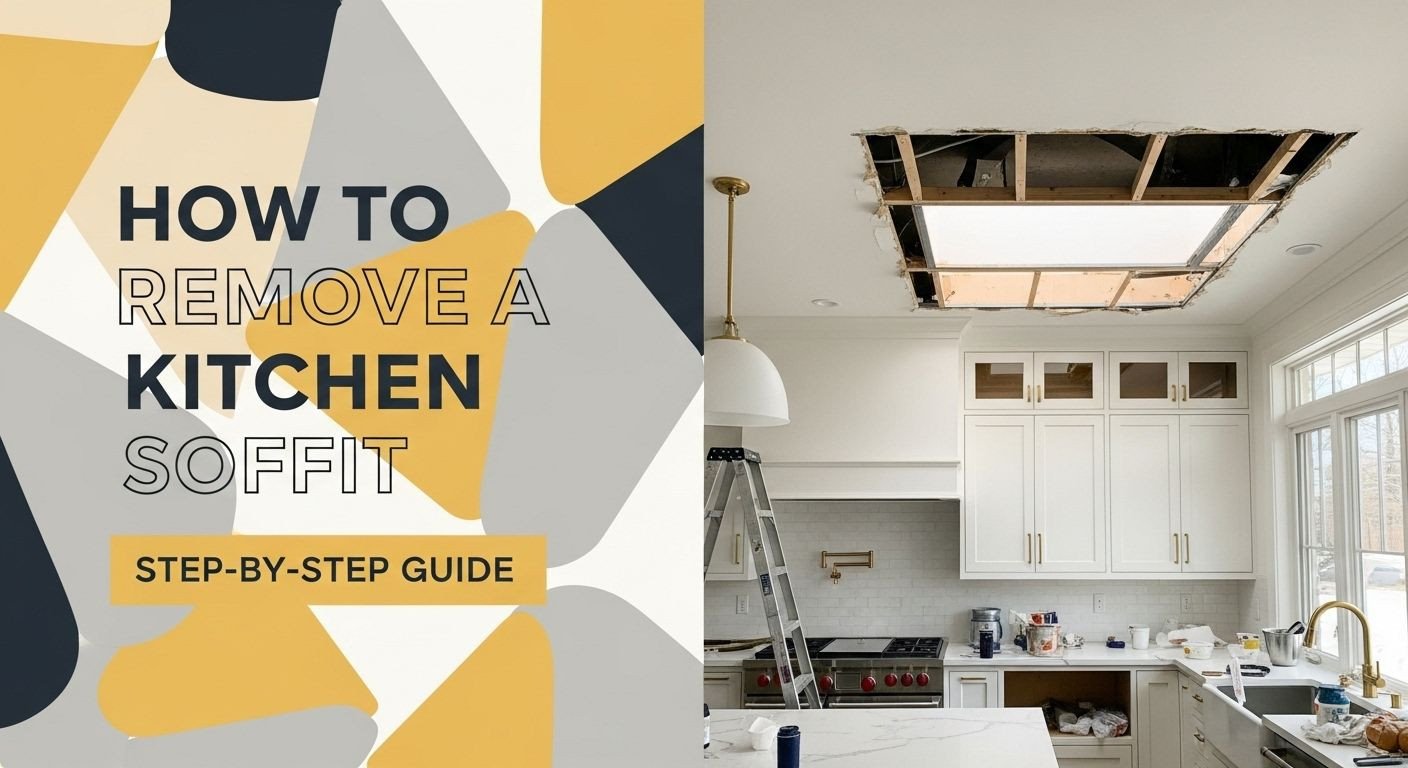 How To Remove A Kitchen Soffit: Step-by-Step Guide