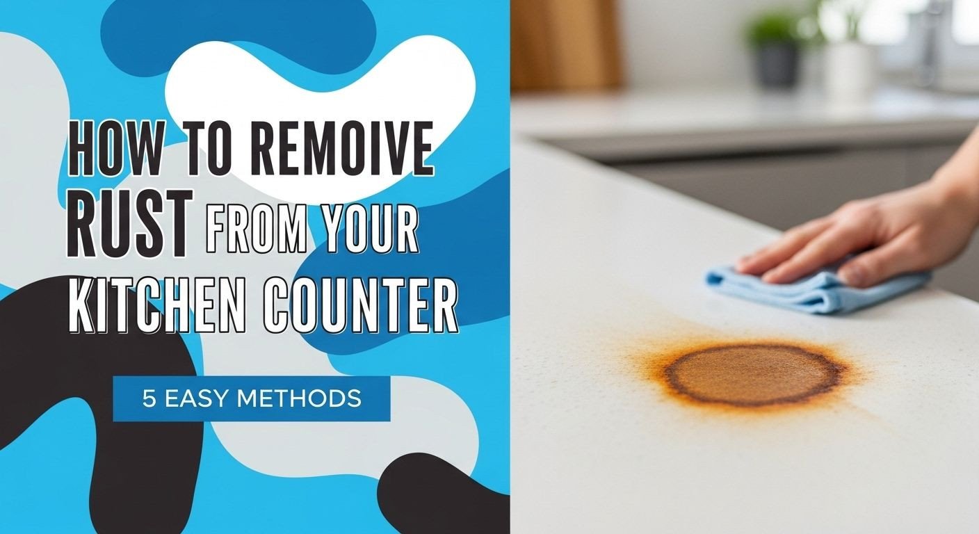 How To Remove Rust From Your Kitchen Counter: 5 Easy Methods