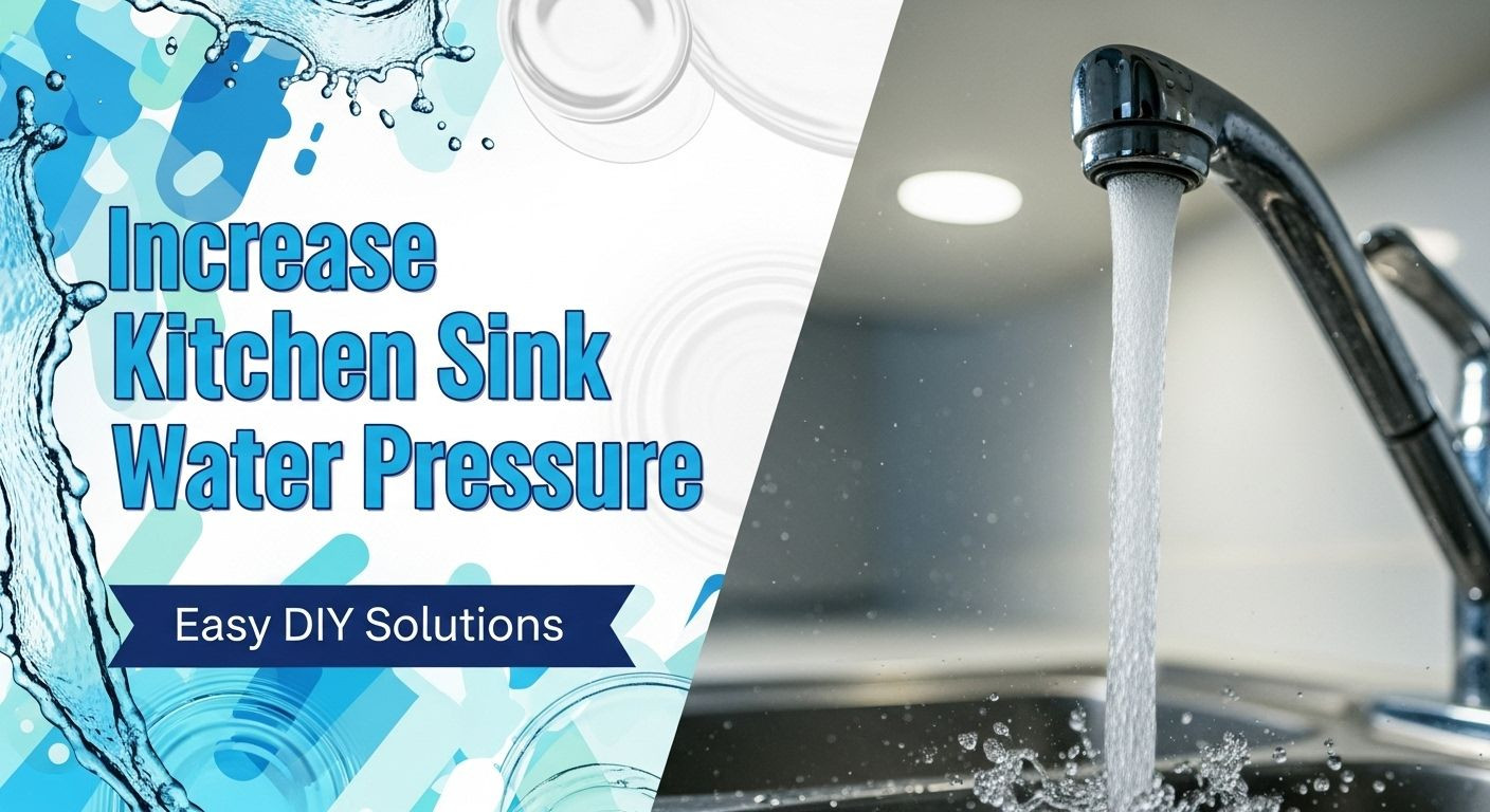 Increase Kitchen Sink Water Pressure: Easy DIY Solutions
