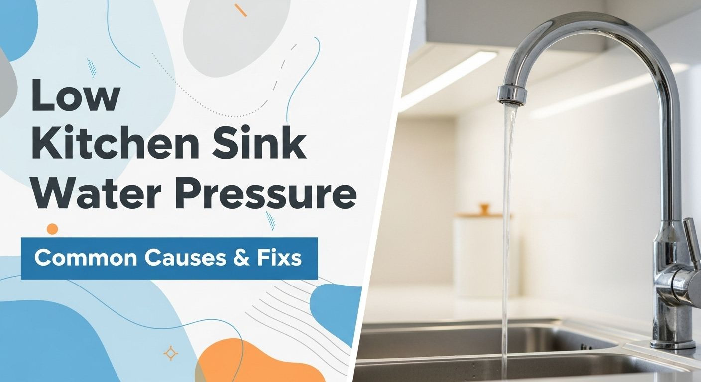 Low Water Pressure In Kitchen Sink But Nowhere Else