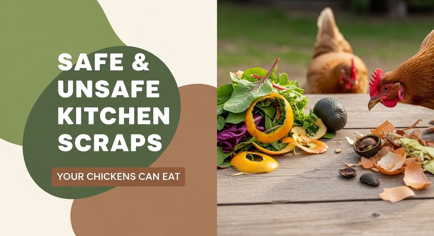 Safe & Unsafe Kitchen Scraps Your Chickens Can Eat