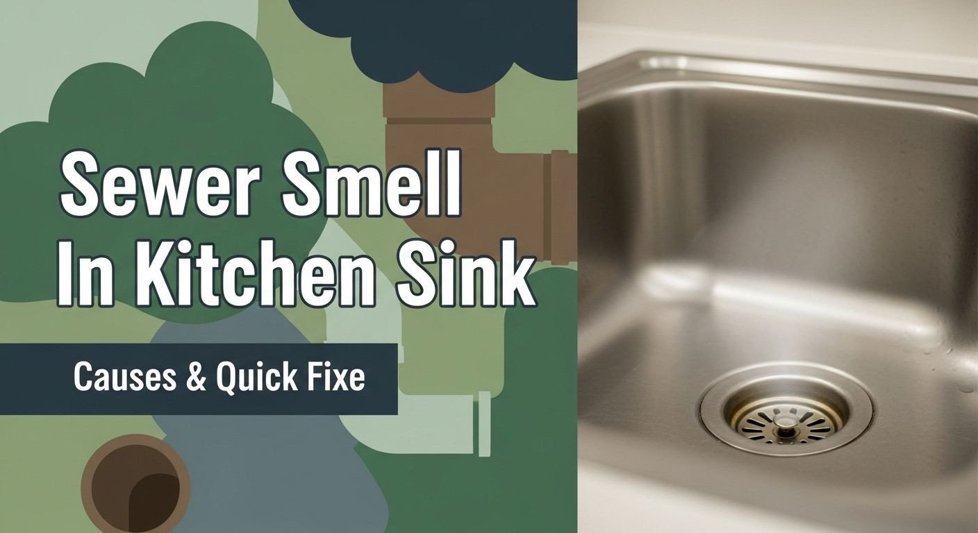 Sewer Smell In Kitchen Sink: Causes & Quick Fixes
