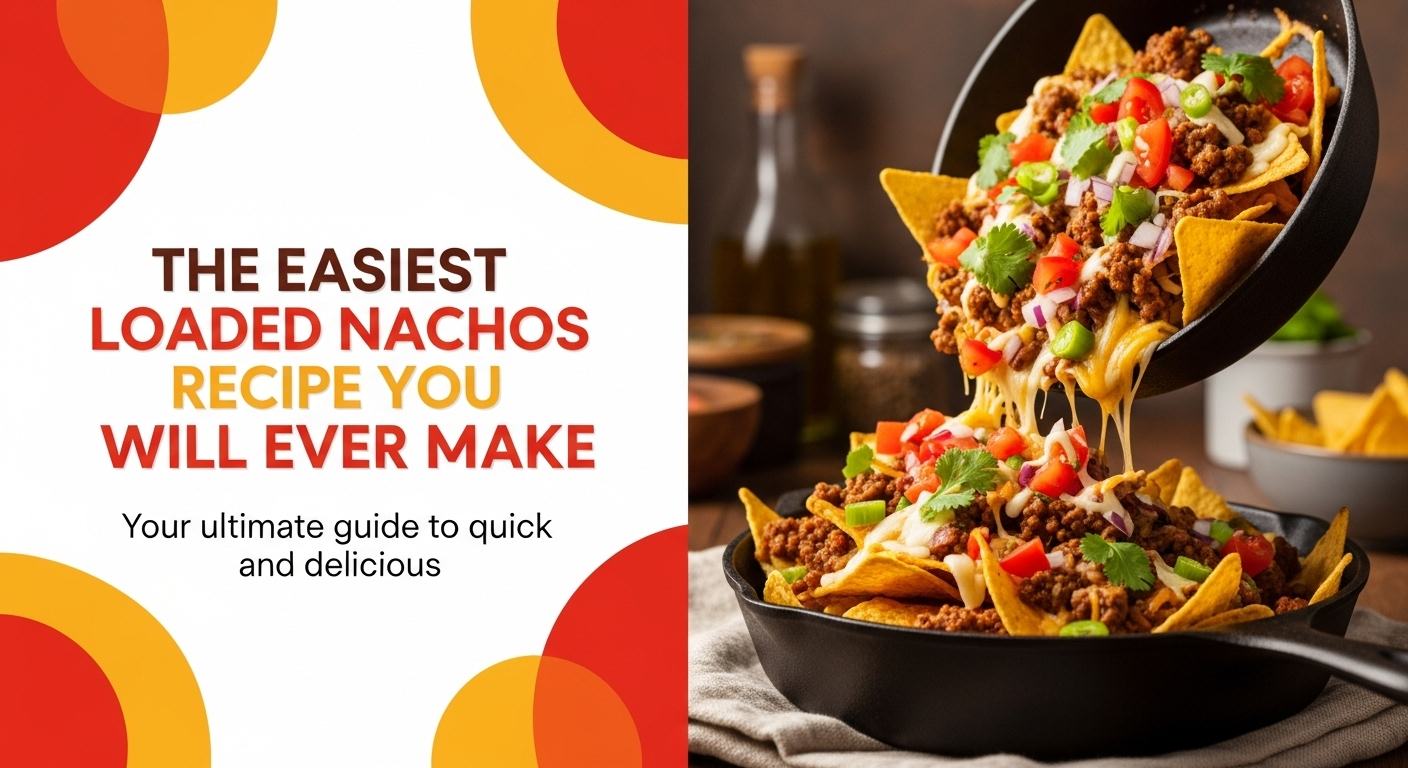 The Easiest Loaded Nachos Recipe You Will Ever Make