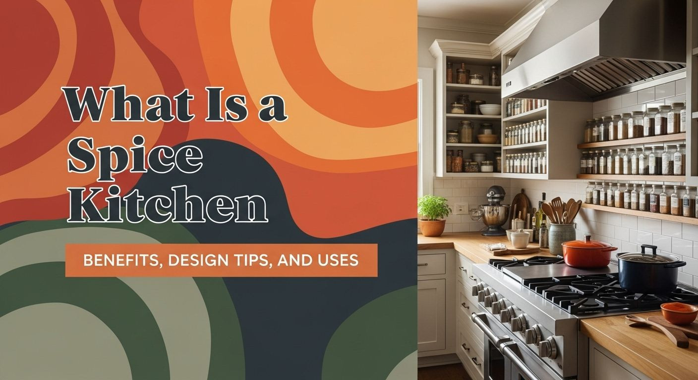 What Is A Spice Kitchen: Benefits, Design Tips, And Uses