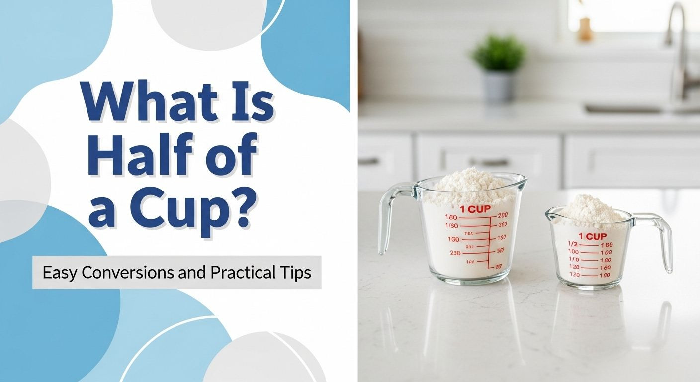What Is Half Of A Cup? Easy Conversions And Practical Tips