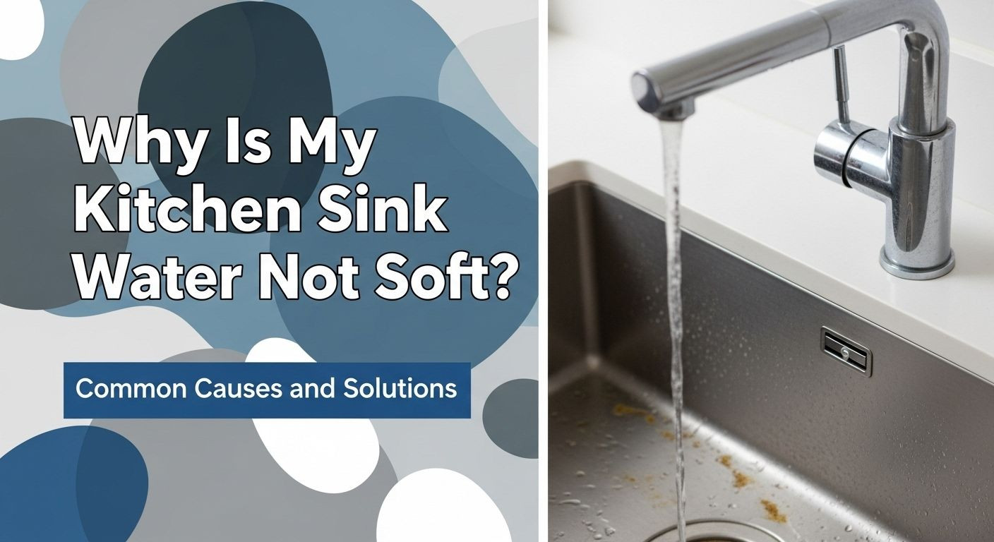 Why Is My Kitchen Sink Water Not Soft? Common Causes And Solutions