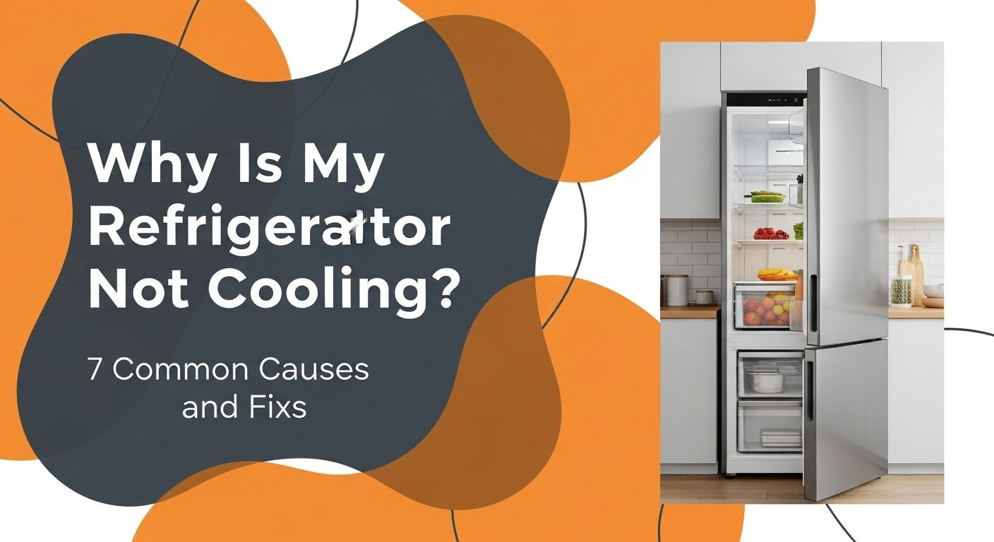Why Is My Refrigerator Not Cooling? 7 Common Causes And Fixes