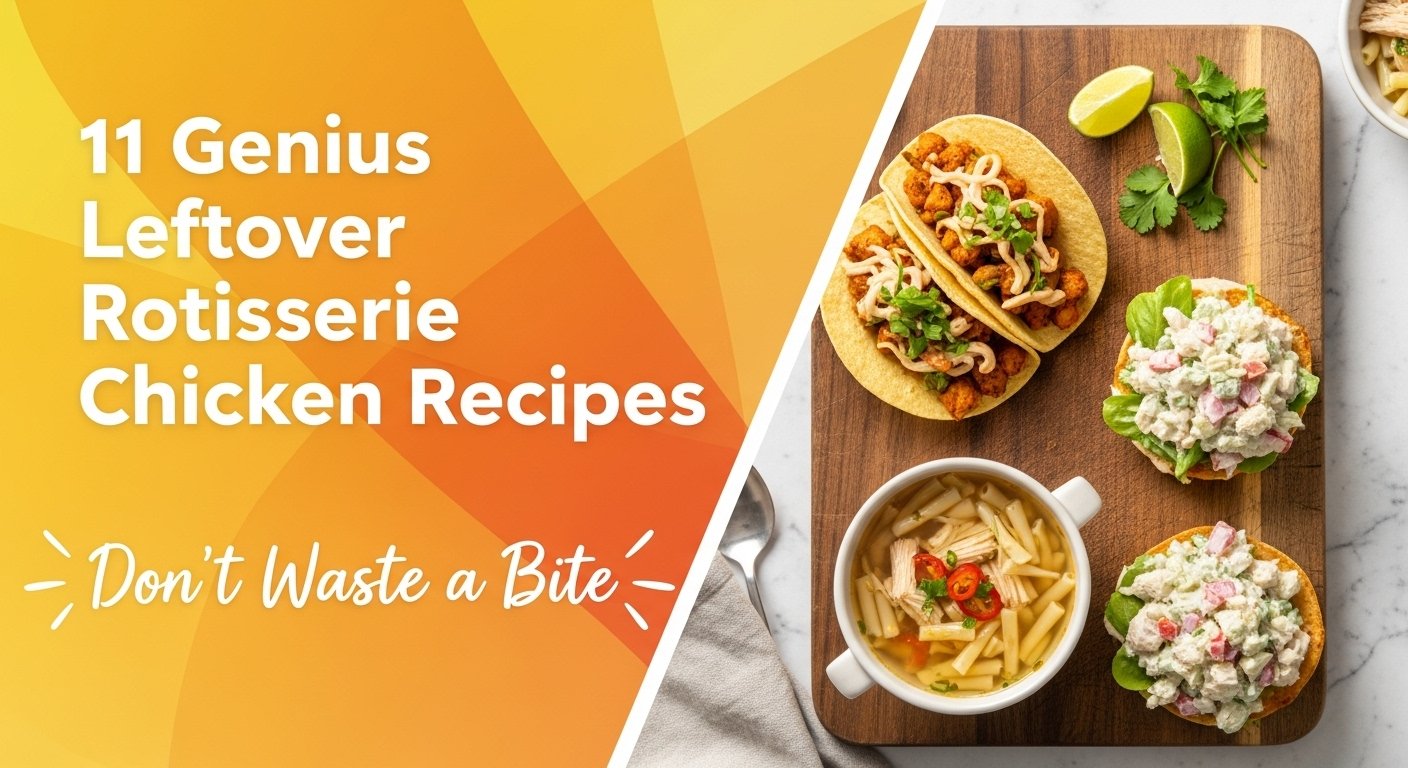 11 Genius Leftover Rotisserie Chicken Recipes