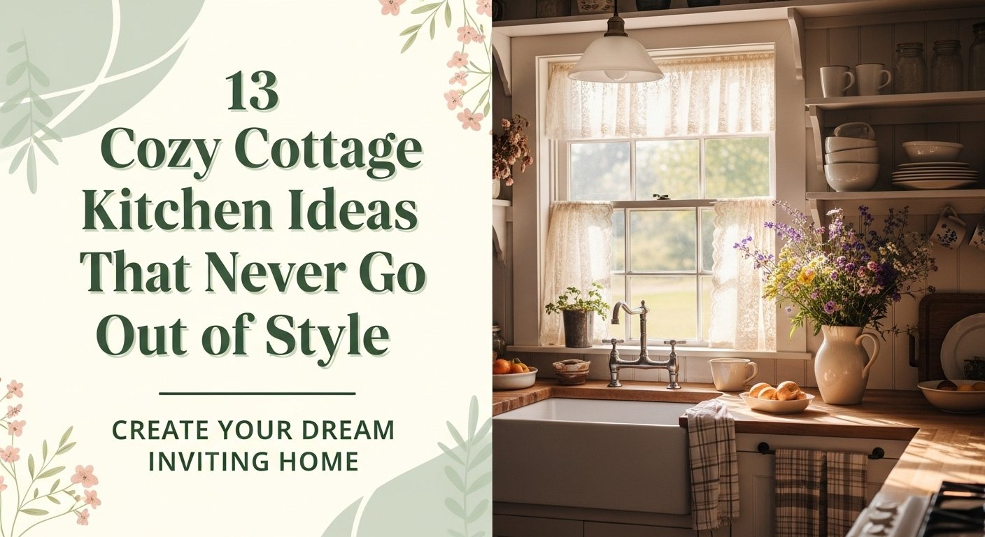 13 Cozy Cottage Kitchen Ideas That Never Go Out Of Style