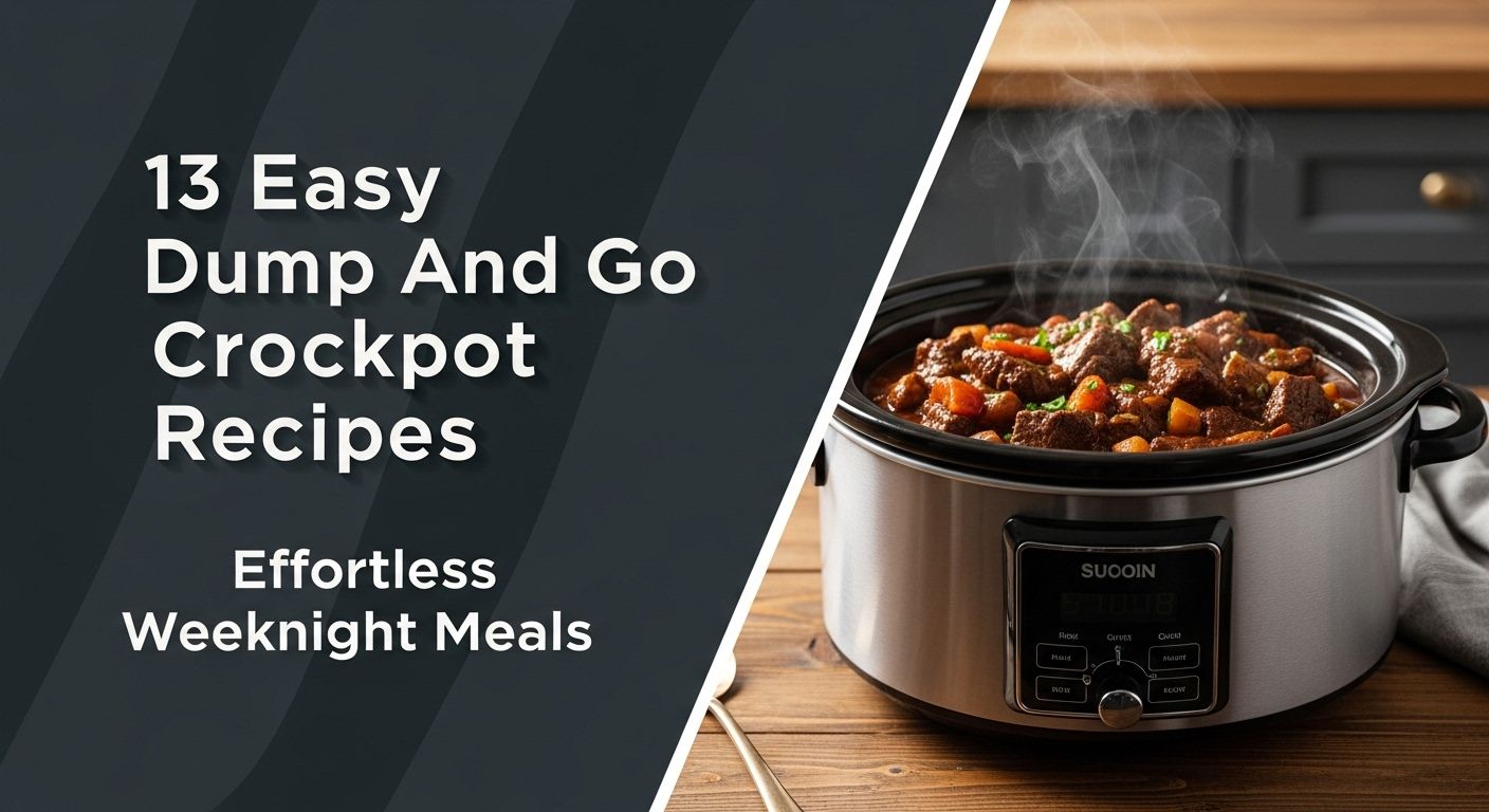 13 Easy Dump And Go Crockpot Recipes To Save Your Weeknights