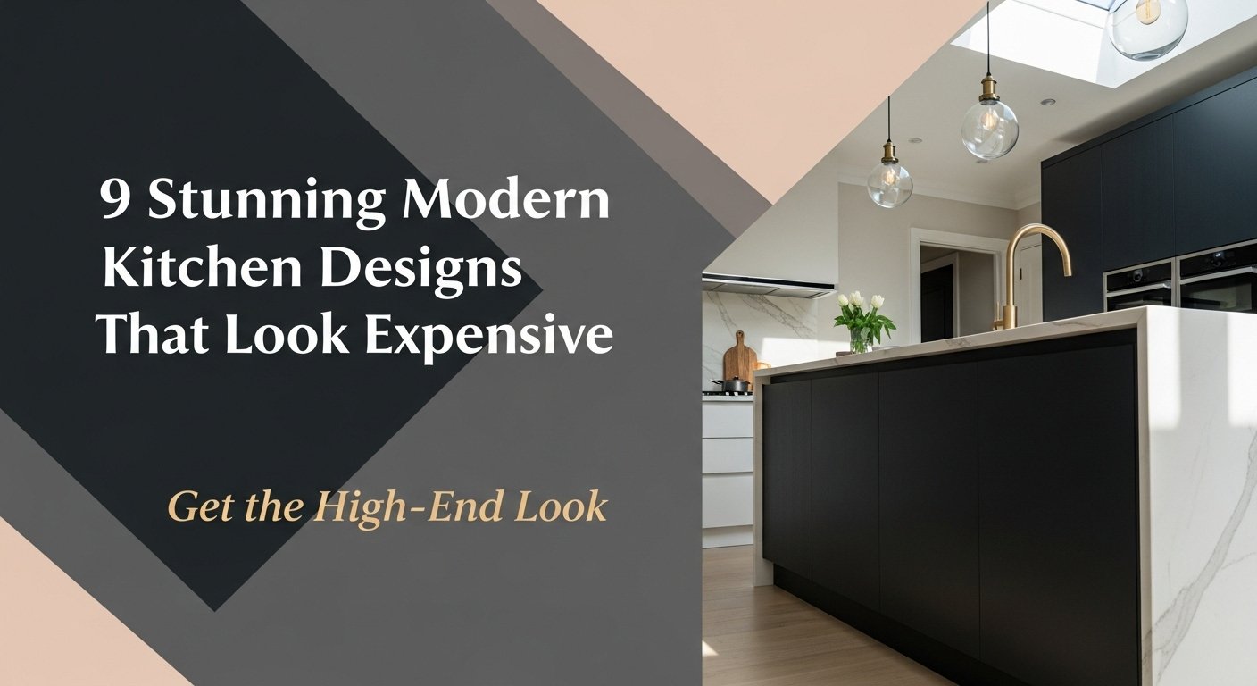 9 Stunning Modern Kitchen Designs That Look Expensive