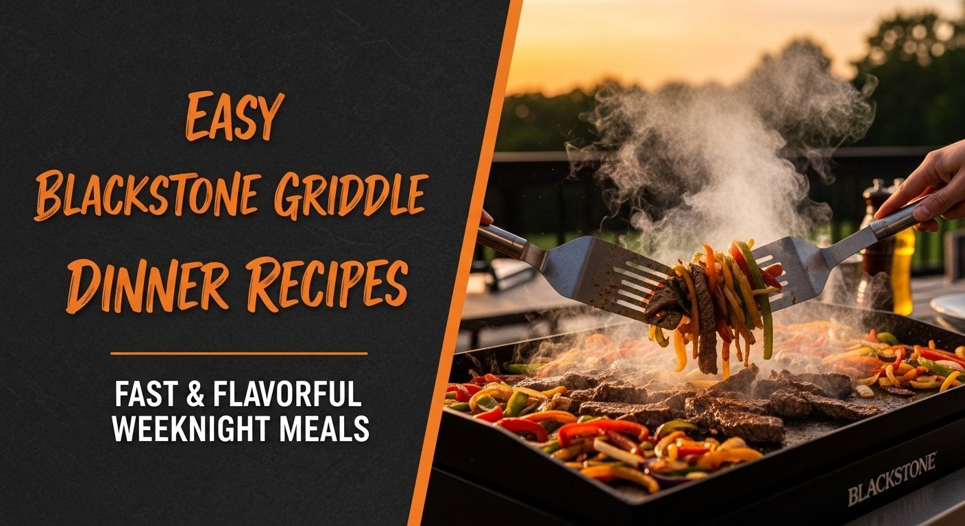 Easy Blackstone Griddle Dinner Recipes For Weeknights