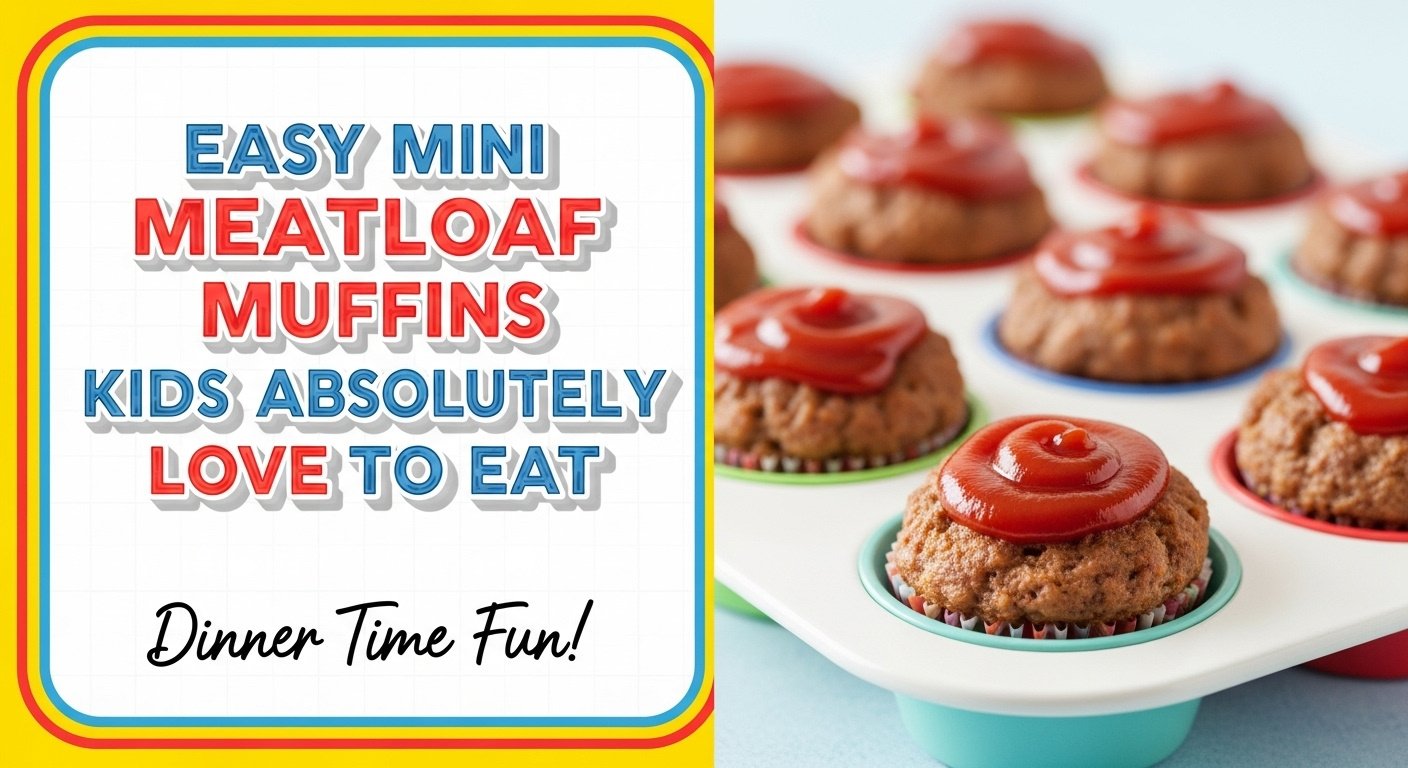 Easy Mini Meatloaf Muffins Kids Absolutely Love To Eat