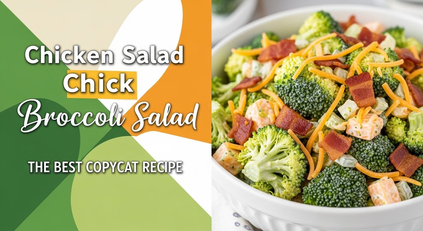 The Best Chicken Salad Chick Broccoli Salad Copycat Recipe