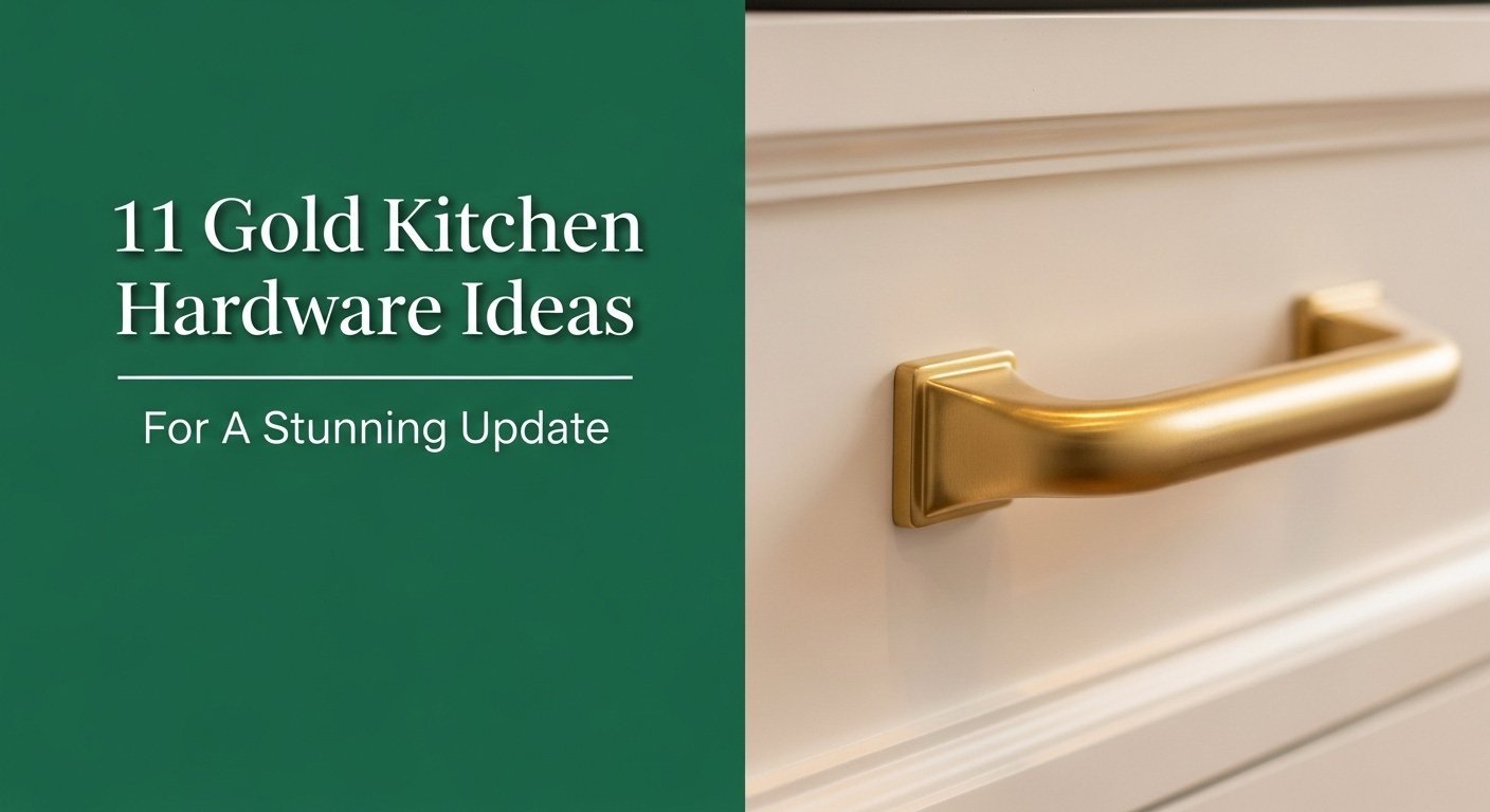 11 Gold Kitchen Hardware Ideas For A Stunning 2026 Update