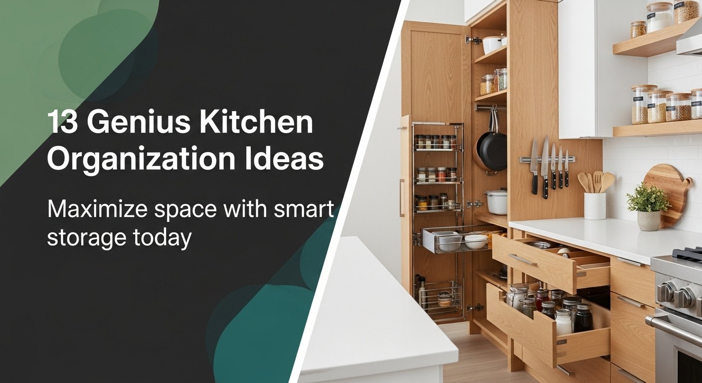 13 Genius Kitchen Organization Ideas For 2026