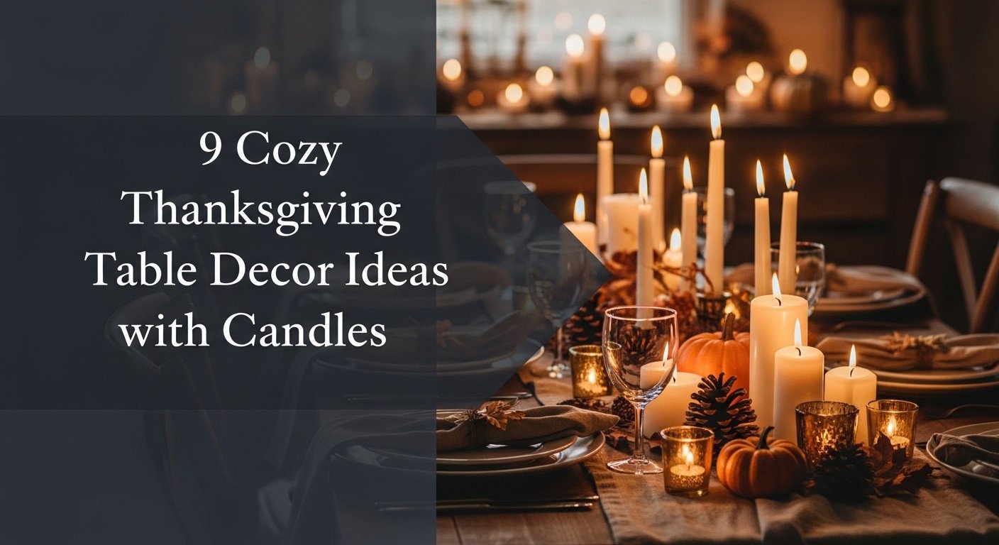 9 Cozy Thanksgiving Table Decor Ideas With Candles