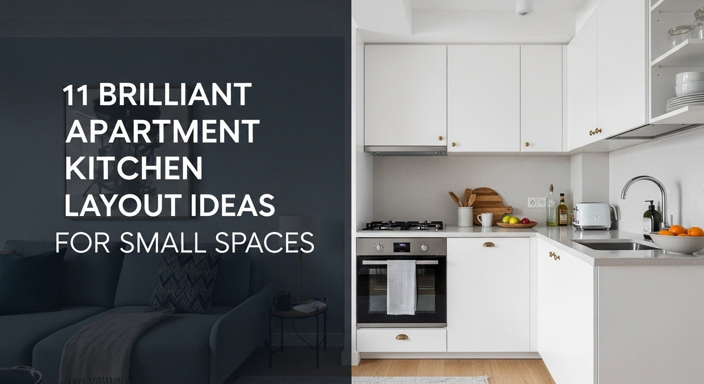11 Brilliant Apartment Kitchen Layout Ideas For Small Spaces