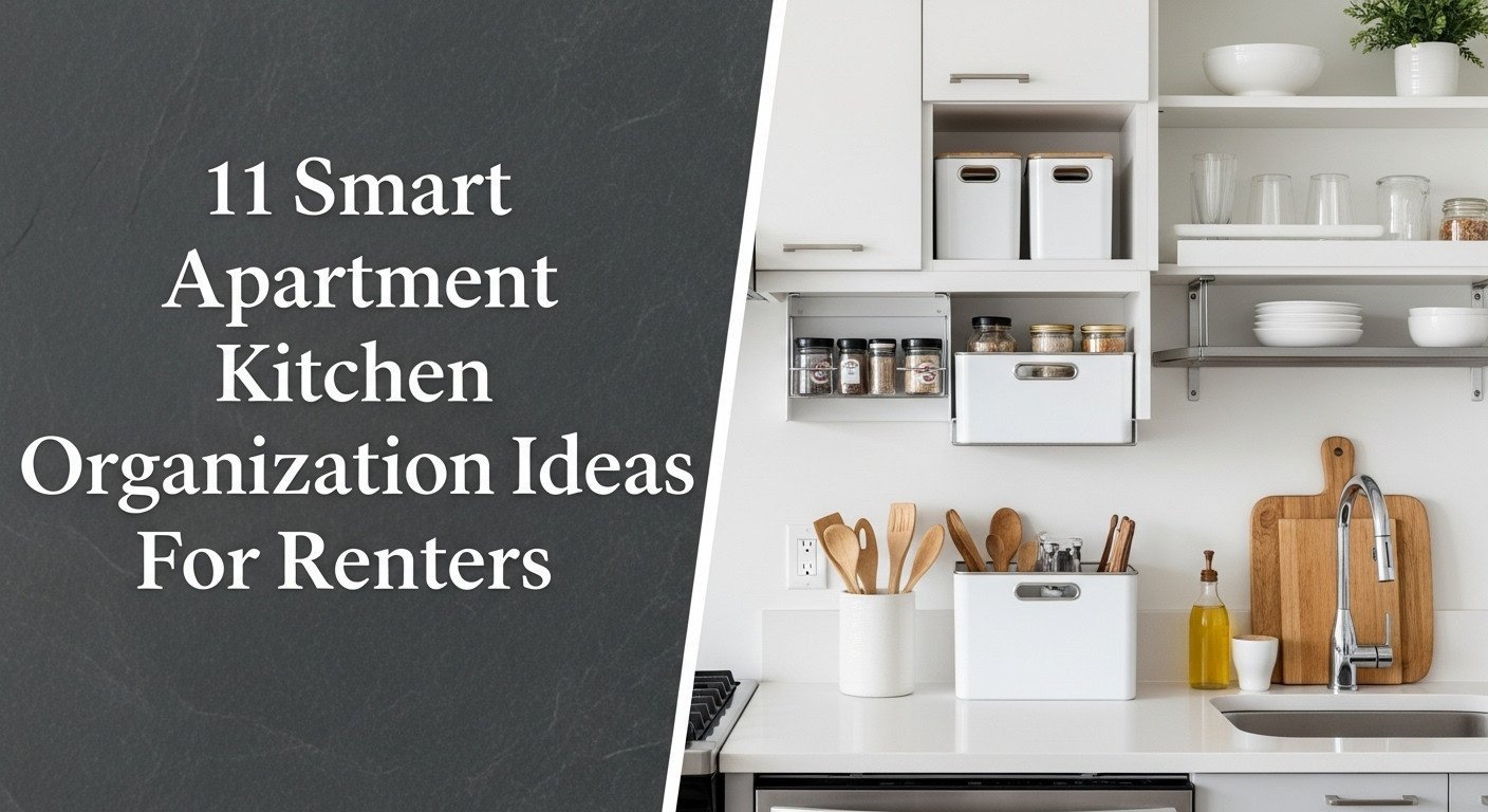 11 Smart Apartment Kitchen Organization Ideas For Renters