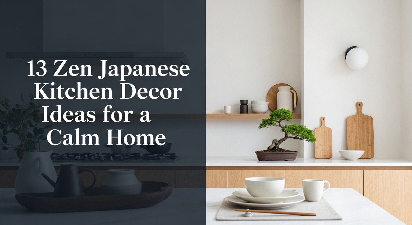 13 Zen Japanese Kitchen Decor Ideas For A Calm Home