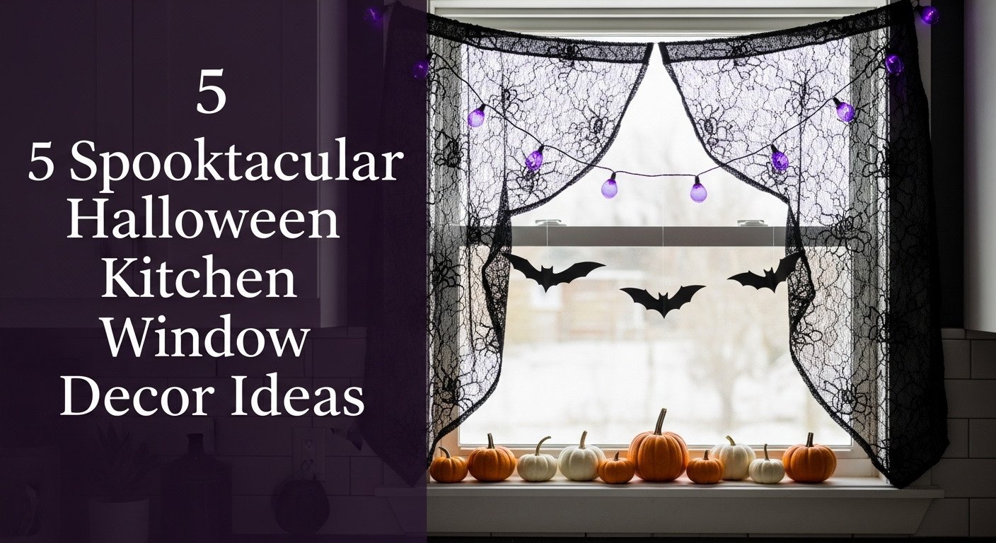 5 Spooktacular Halloween Kitchen Window Decor Ideas For 2026