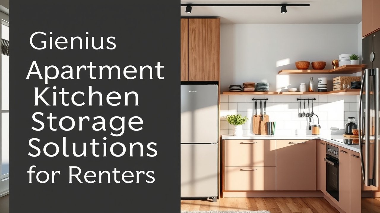 Genius Apartment Kitchen Storage Solutions For Renters 2026