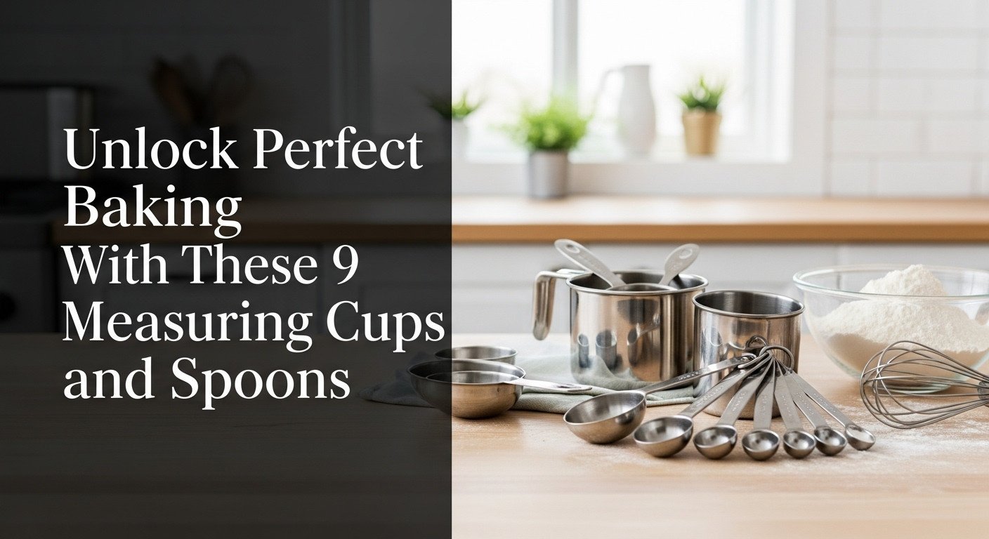 Unlock Perfect Baking With These 9 Measuring Cups And Spoons