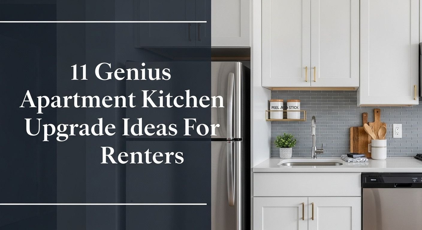 11 Genius Apartment Kitchen Upgrade Ideas For Renters