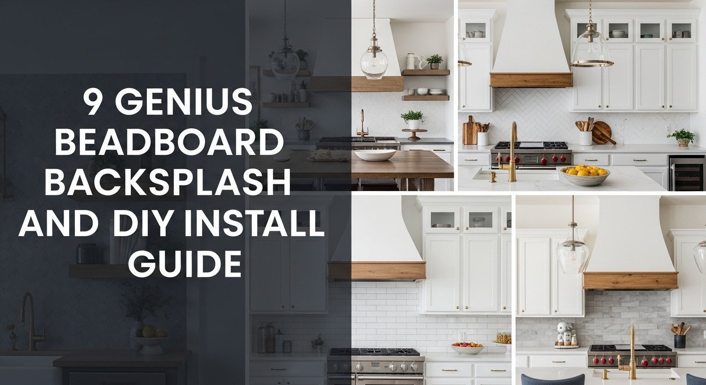 9 Genius Beadboard Backsplash Ideas And DIY Install Guide 2026