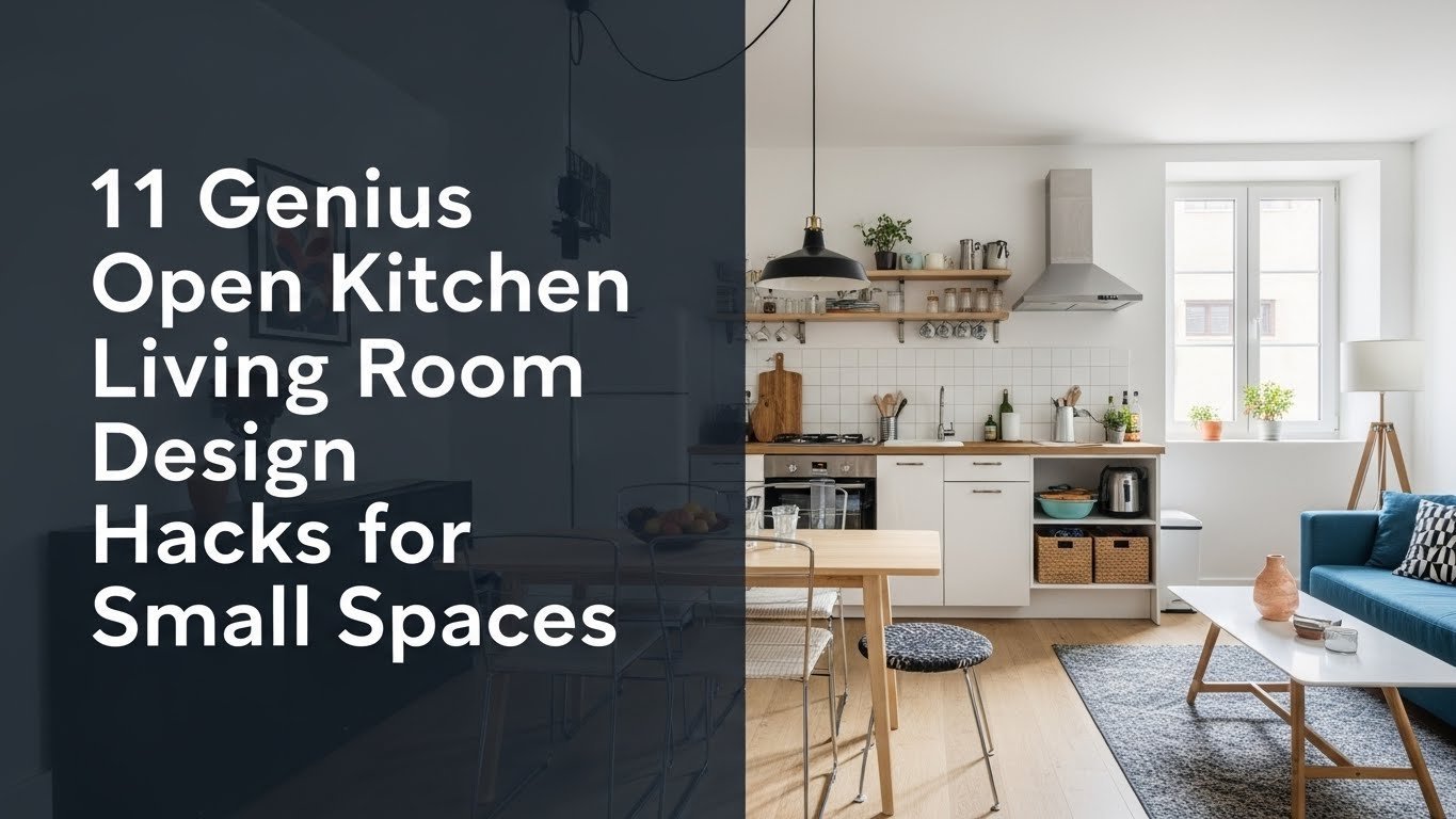 11 Genius Open Kitchen Living Room Design Hacks For Small Spaces 2026