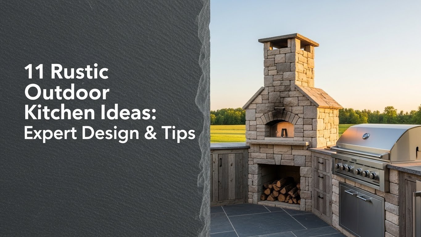 11 Rustic Outdoor Kitchen Ideas: Expert Design & Tips