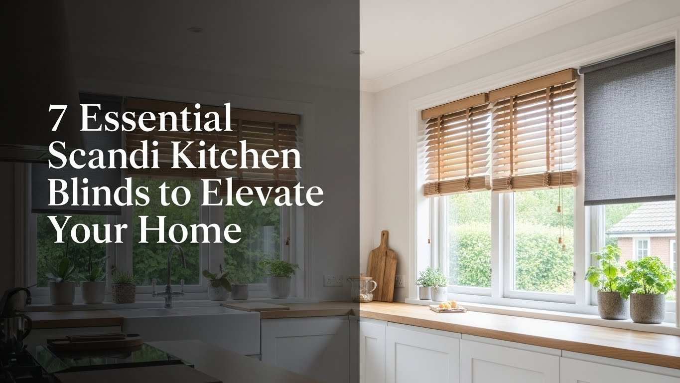 7 Essential Scandi Kitchen Blinds To Elevate Your Home