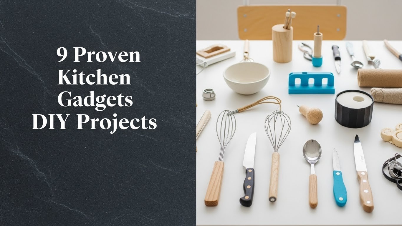 9 Proven Kitchen Gadgets DIY Projects For December 2025